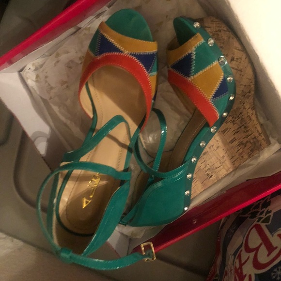 Shoes | Lovely Unique Wedges | Poshmark